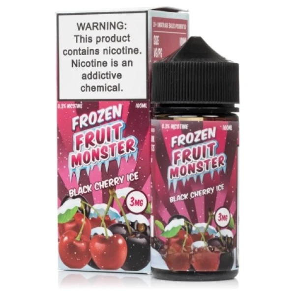 Frozen Fruit Monster Black Cherry 100ml- Cerezas con Mentol