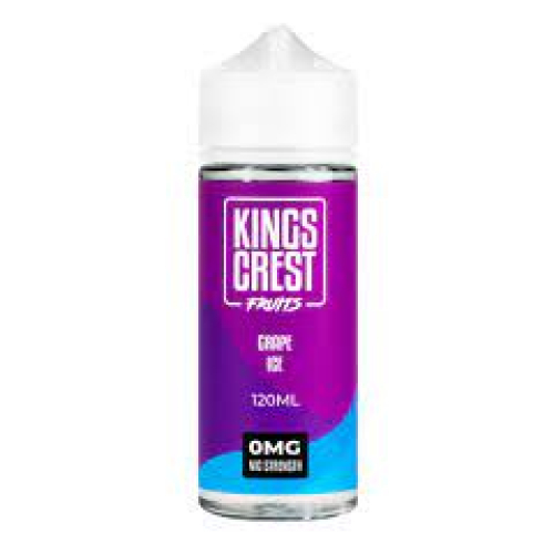 Kings Crest Fruits Grape Ice 120ml - Experiencia Refrescante