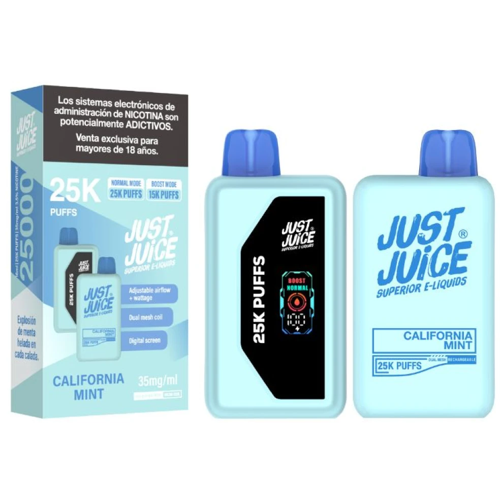 Just Juice 25000 Puffs California Mint
